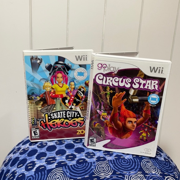 Nintendo | Games | Go Play Circus Star And Skate City Heroes Wii | Poshmark